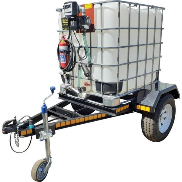 1000lt Diesel trailer 56lpm 220v unbraked | Diesel Bowser