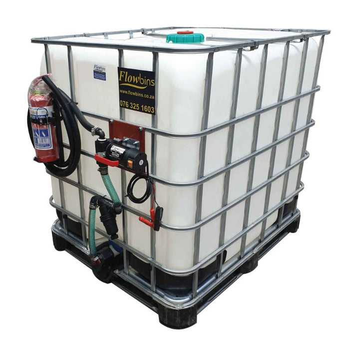 1000l Diesel bowser unit - 40lpm 12v basic flowbin | Diesel Bowser